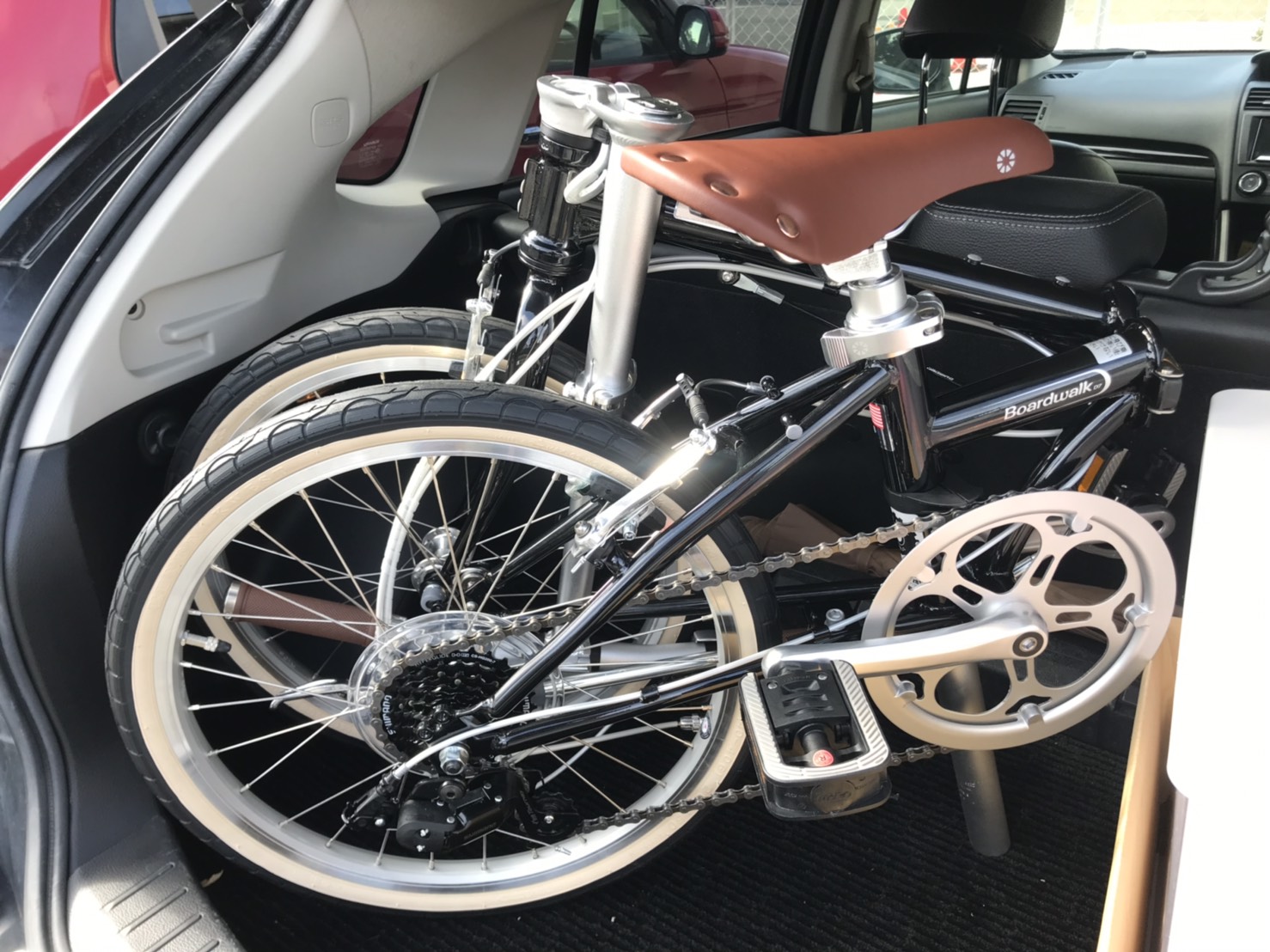 お気に入りの折りたたみ自転車♪ -Boardwalk D7納車- – cyclemark サイクルマーク