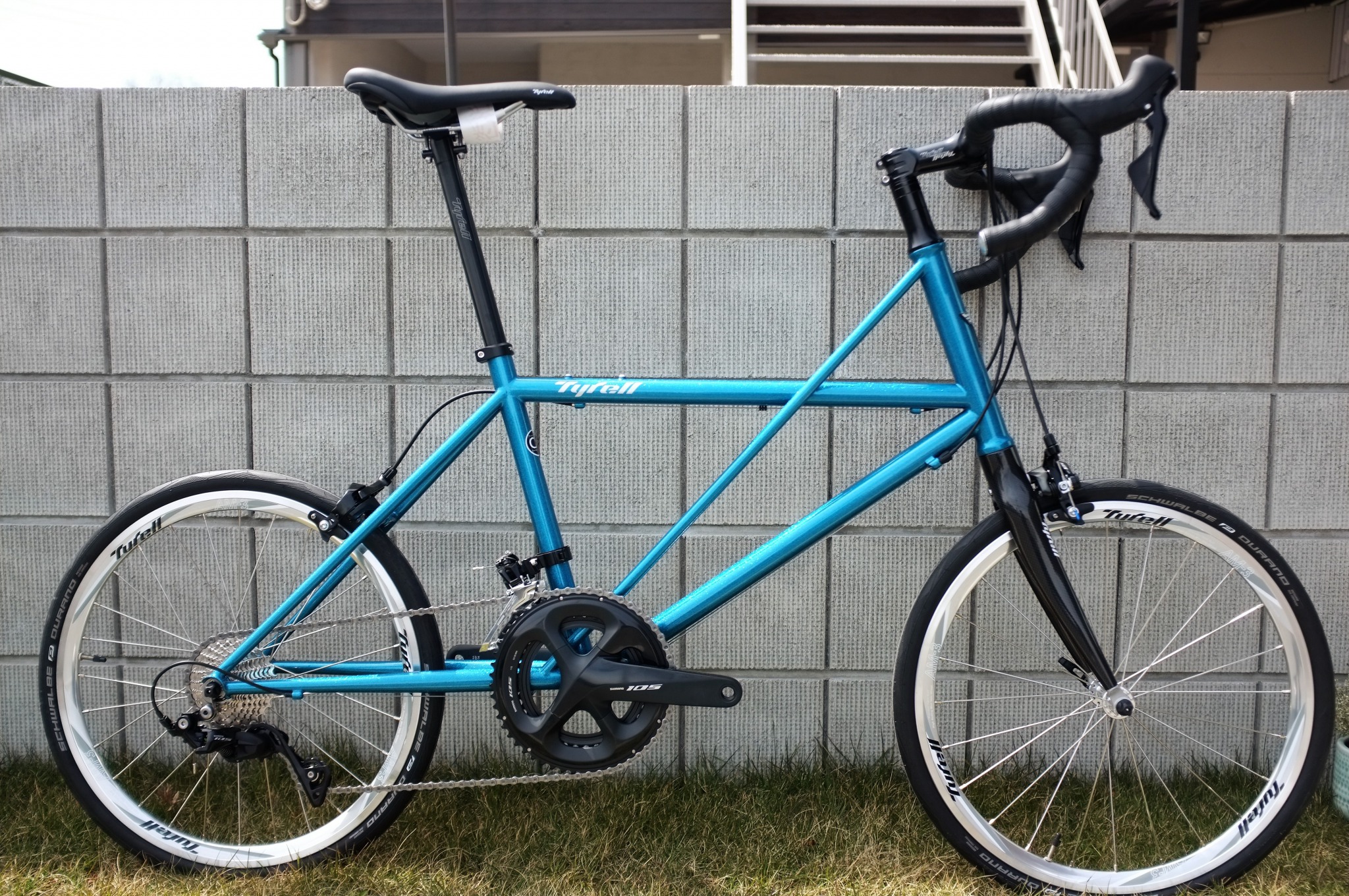 軽量ハイブリッドミニベロ納車 -Tyrell CSI- – cyclemark サイクルマーク