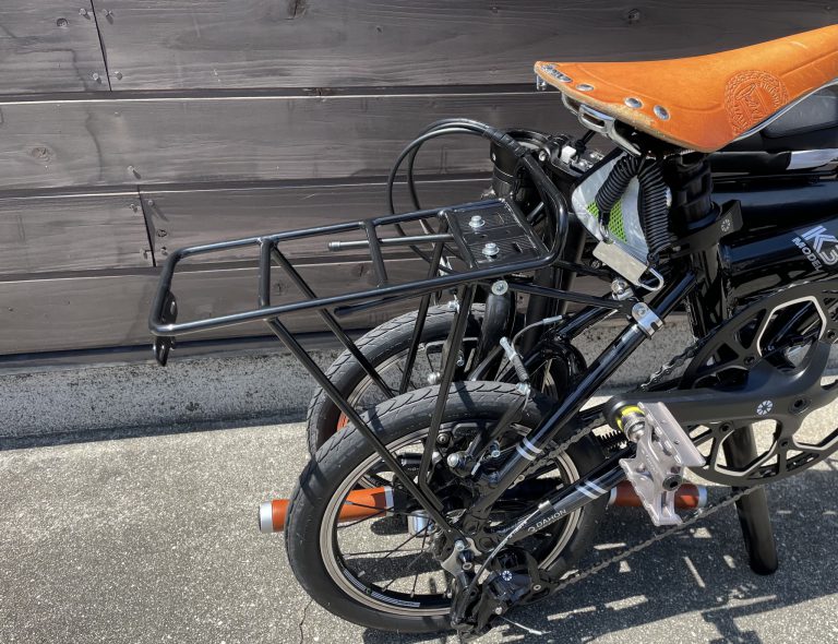 リアキャリア取り付け -DAHON K3- – cyclemark サイクルマーク