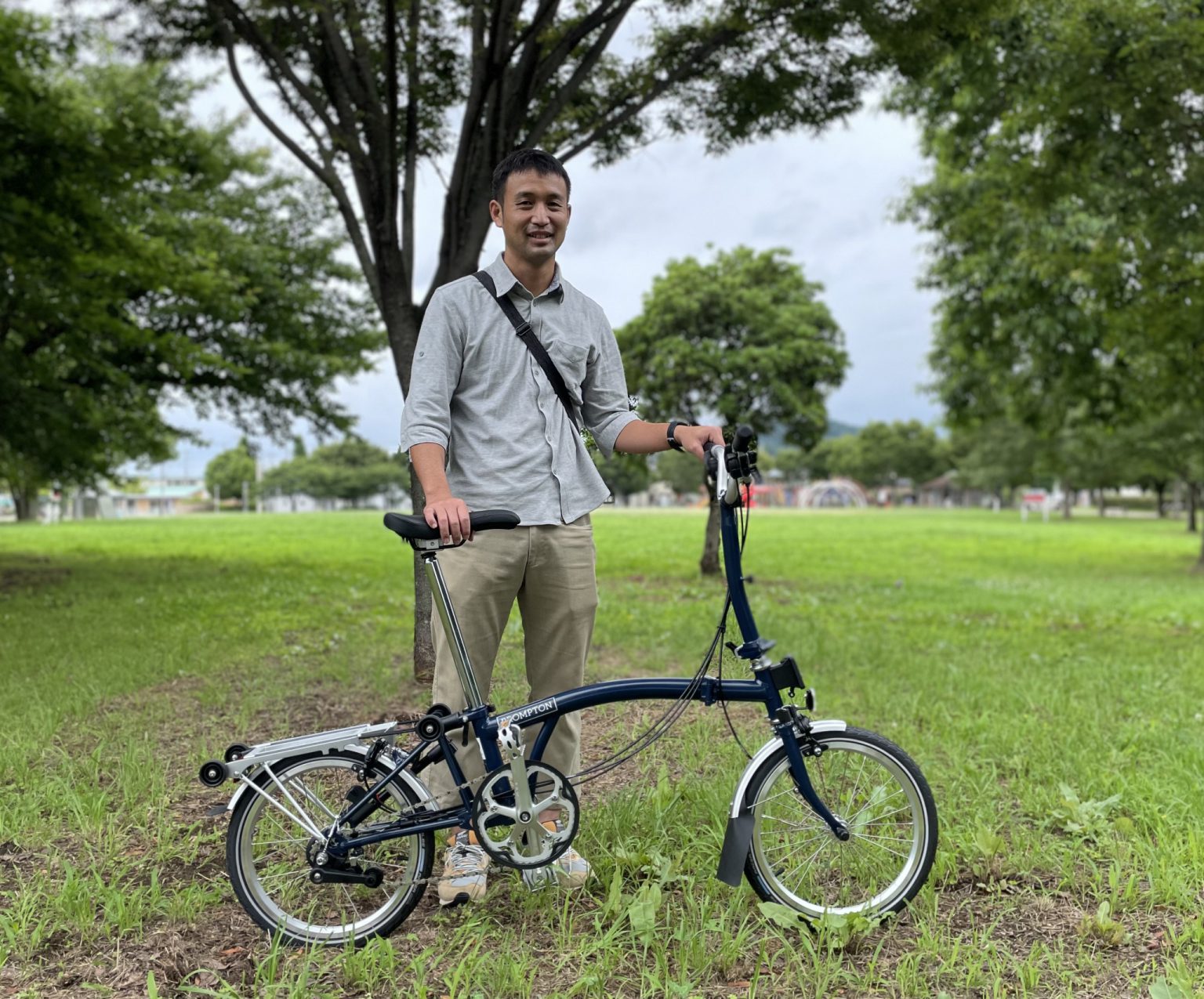 BROMPTON納車 -テンペストブルーM6R- – cyclemark サイクルマーク