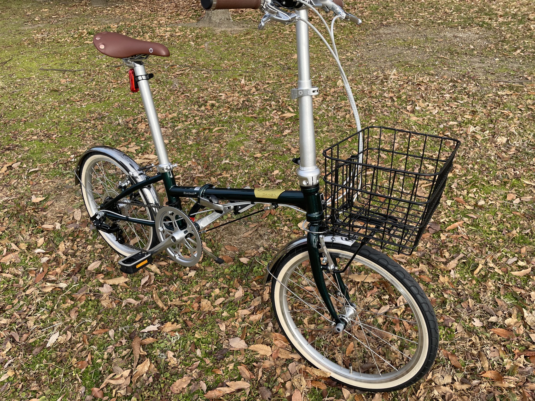 オシャレな折り畳み自転車♪ -BoardWalk D7納車- – cyclemark サイクルマーク