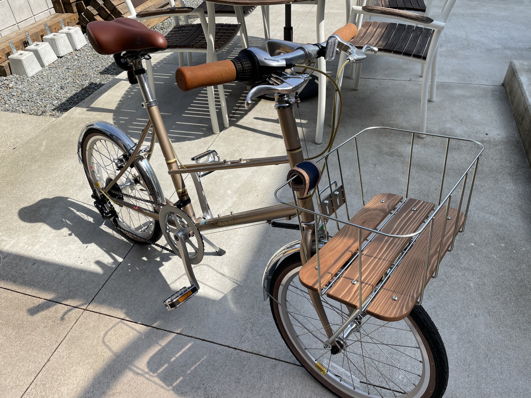 街乗りのかわいい自転車 -BRUNO MIXTE納車- – cyclemark サイクルマーク