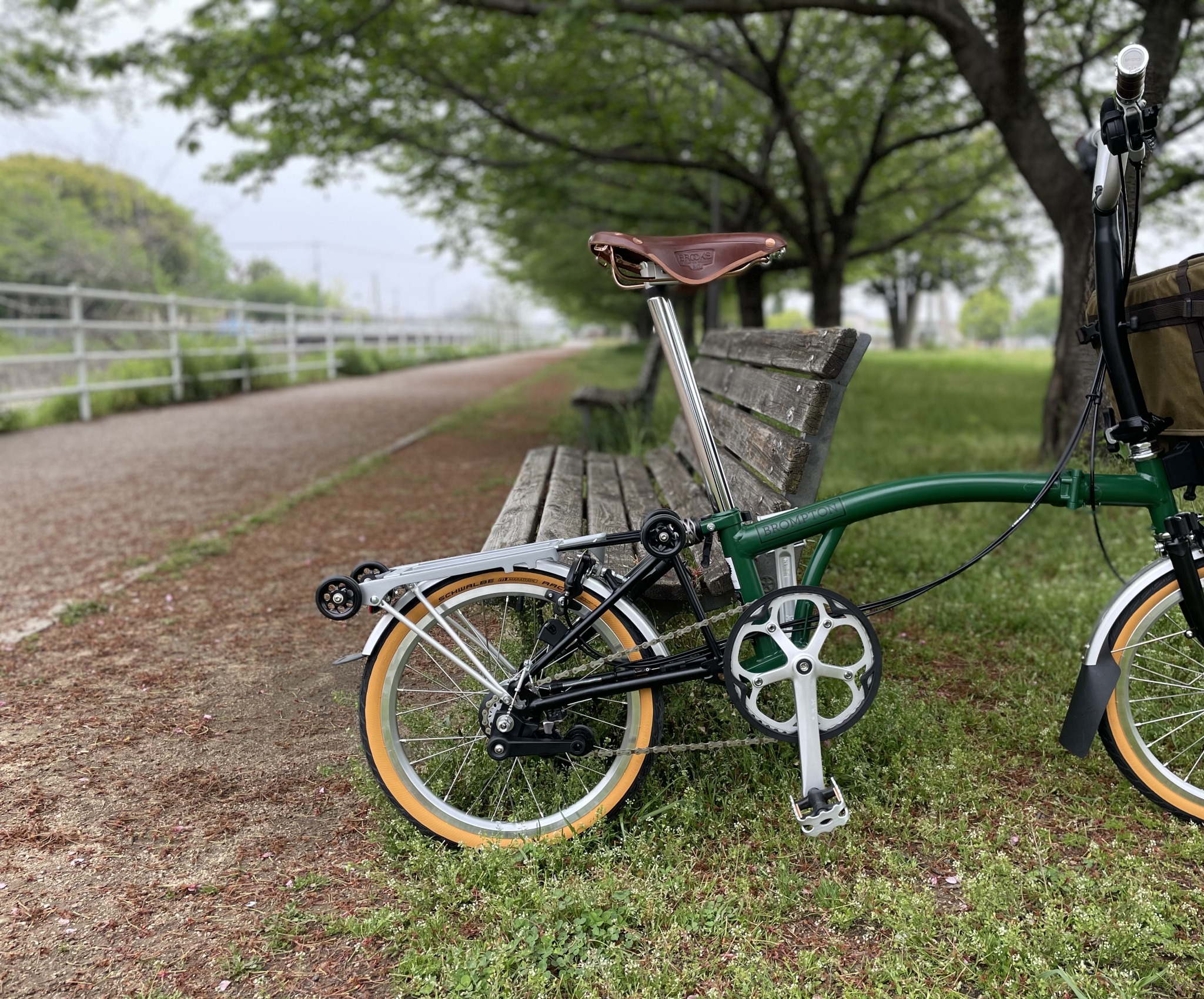BROMPTON納車♪ ‐B17スペシャルVer.- – cyclemark サイクルマーク