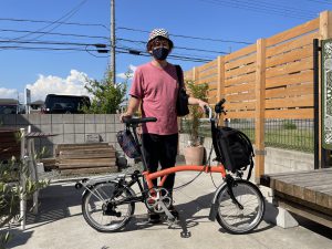 22NEWカラー納車 -BROMPTON M6R- – cyclemark サイクルマーク