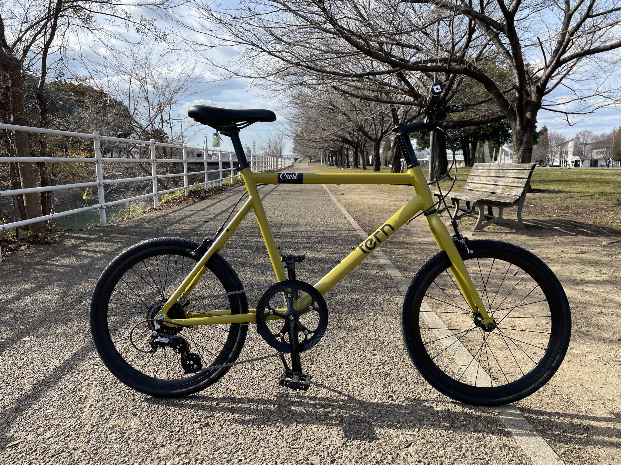 スタイリッシュなミニベロ納車 -CREST クレスト- – cyclemark サイクルマーク
