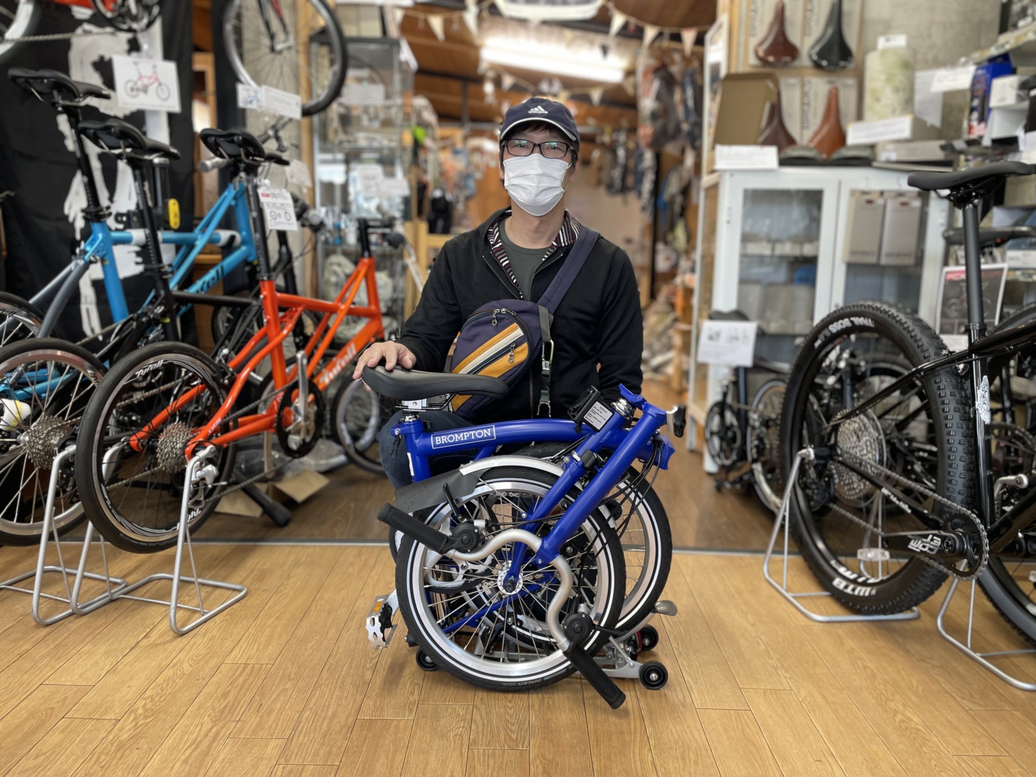 22”シルバーエディション -BROMPTON 納車- – cyclemark サイクルマーク