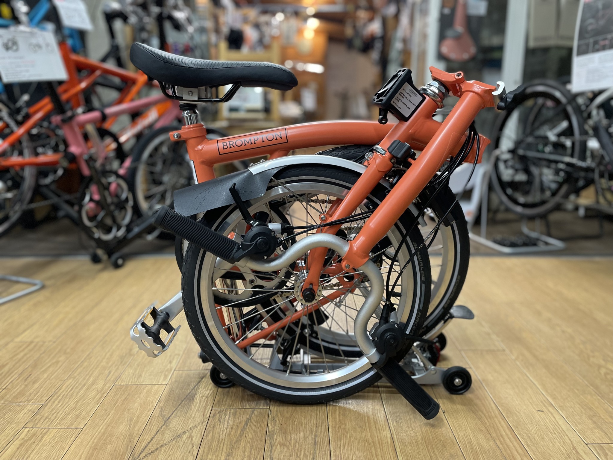 BROMPTONというスタイル -M6R納車- – cyclemark サイクルマーク