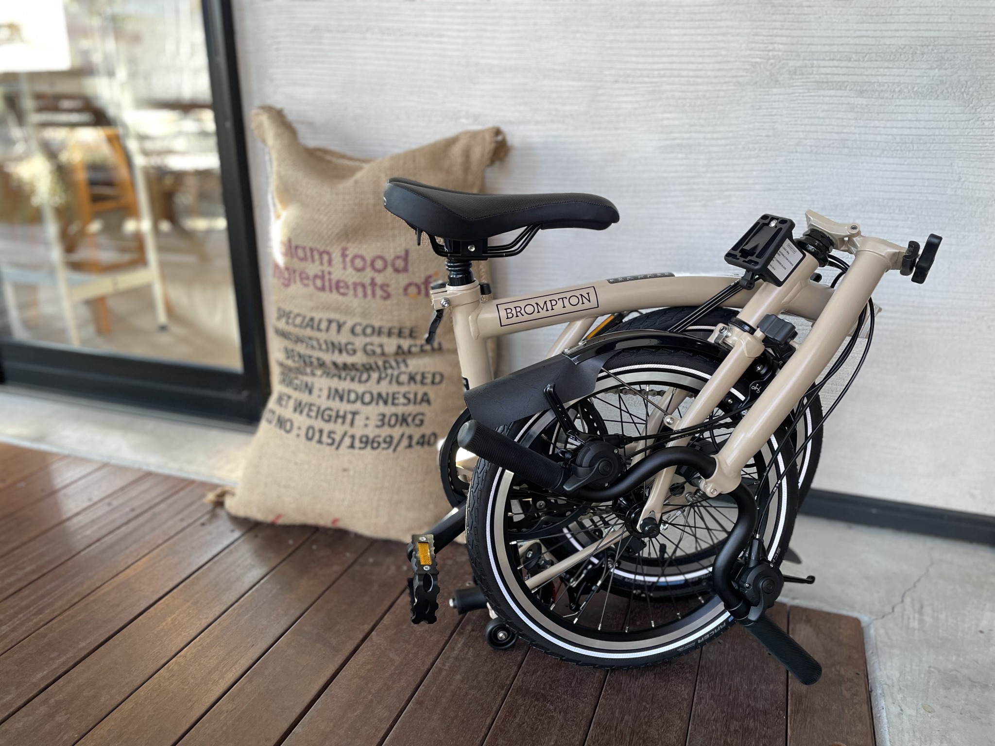 BROMPTON入荷です -DUNE SAND- – cyclemark サイクルマーク