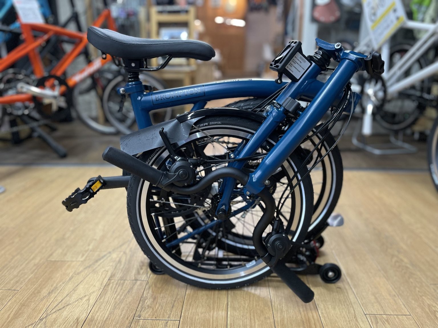 BROMPTON入荷 オーシャンブルー – cyclemark サイクルマーク
